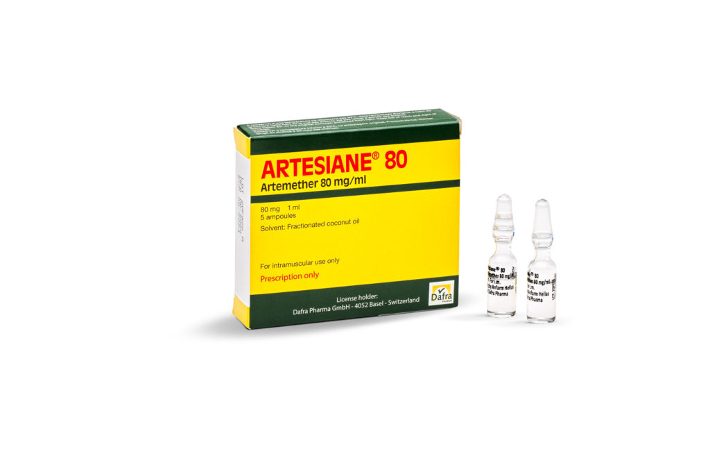 Artesiane ampoules 80 mg - Dafra Pharma
