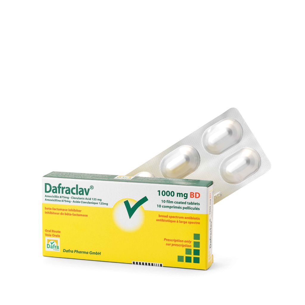 Dafraclav tablets 1000 mg - Dafra Pharma
