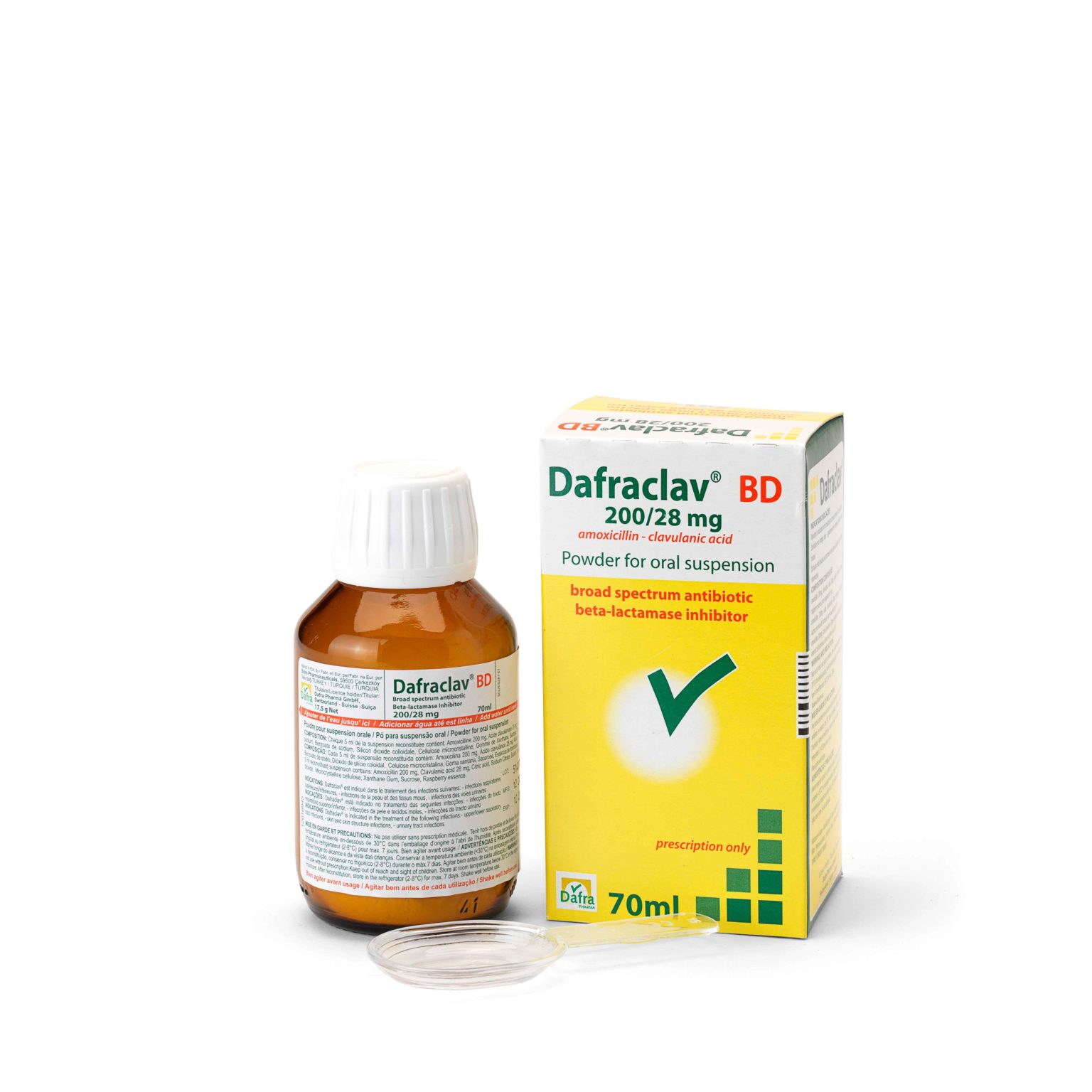Dafraclav suspension 228 mg - Dafra Pharma